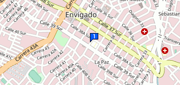 Personería de Envigado, Cra. 40 #38AS-55, Zona 9, teléfono +57 43394048
